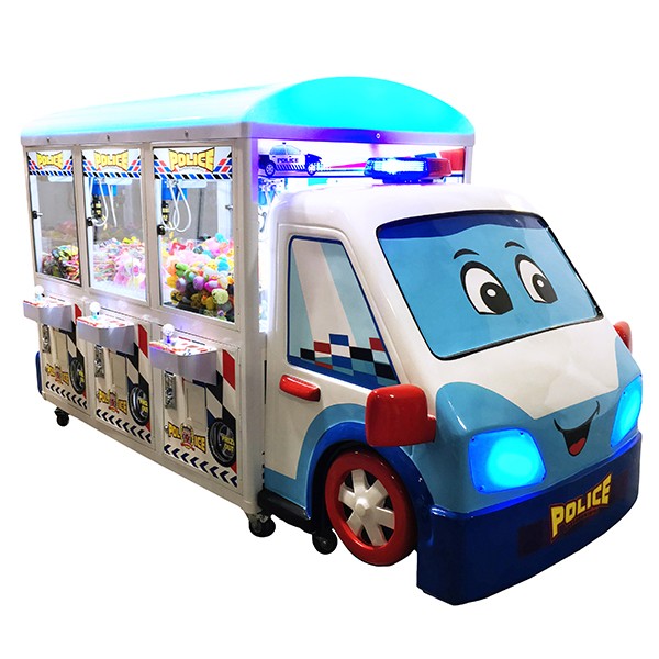 Police Car Crane 6-station - Goldcoast International